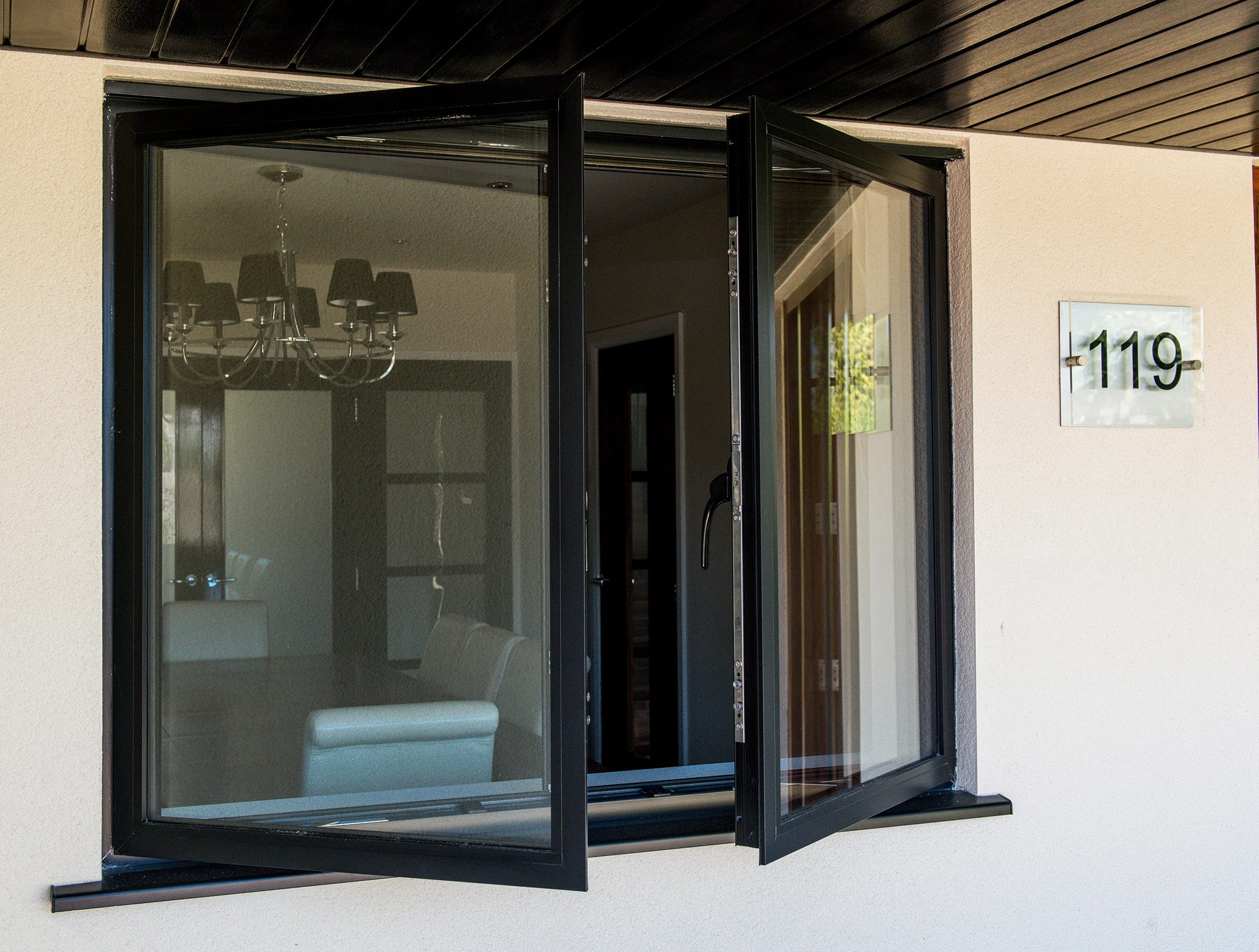 grey aluminium window supplier | Midland Aluminium